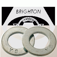 METRIC DIN 125A FLAT WASHER 140 HV ZINC CR+3 | Cal Fasteners, Inc.