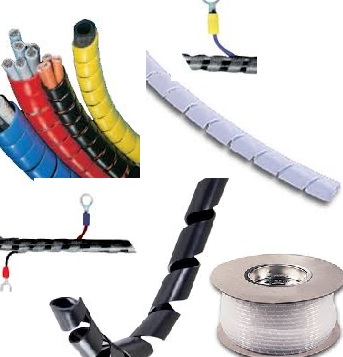 Cable Wrap | Spiral Wrap | Wire Wrap | Cal Fasteners, Inc.